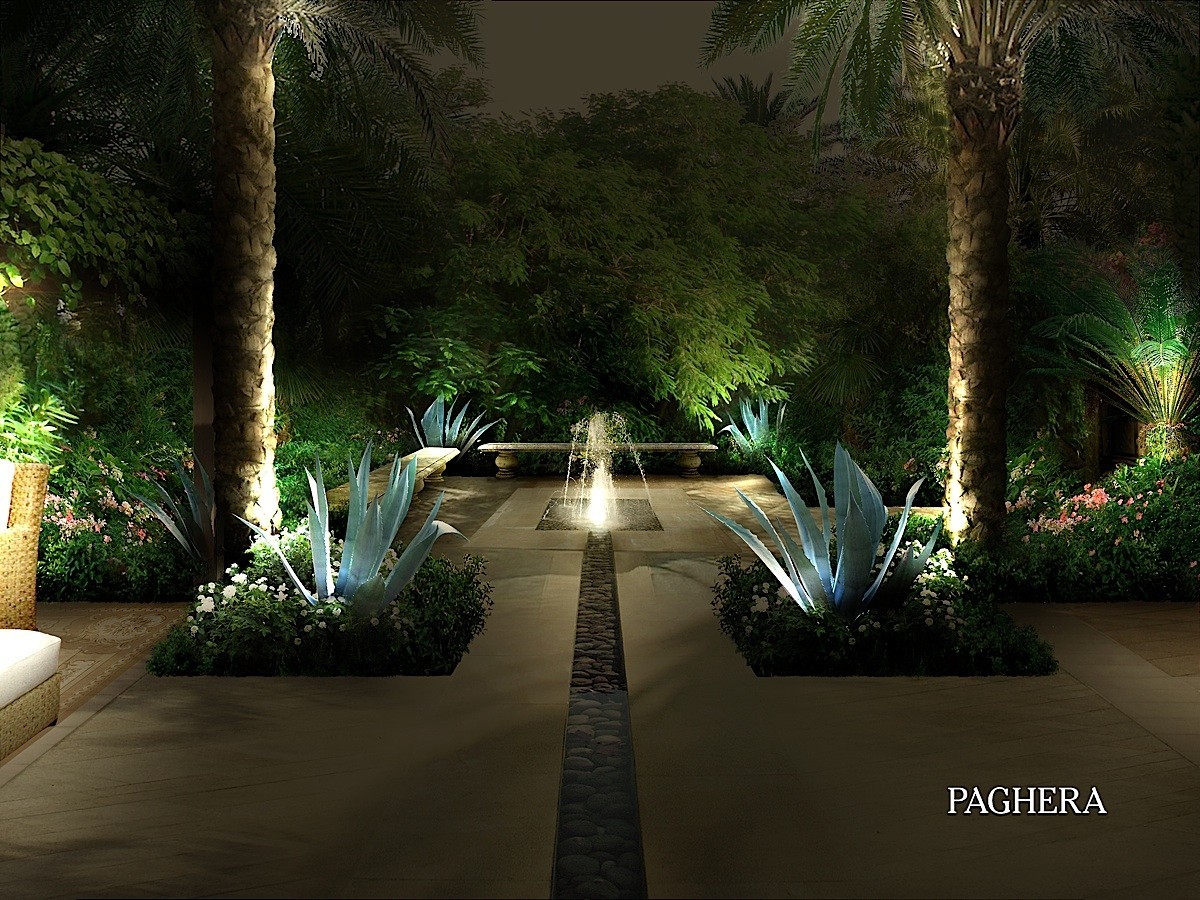 A Mediterranean garden in Kuwait City - Gardens - Paghera